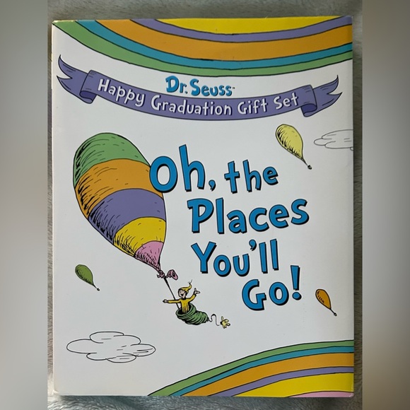 Dr. Seuss | Other | Brand New Dr Seuss Happy Graduation Gift Set Oh The ...